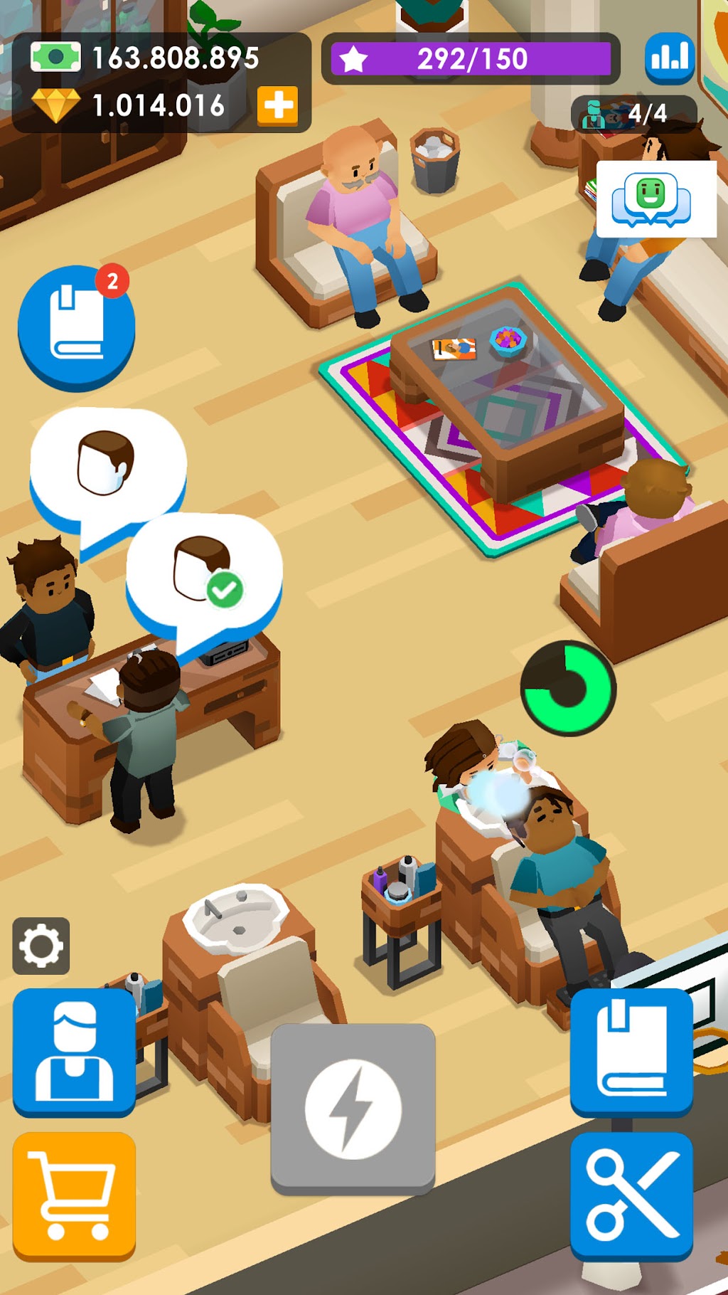 PC와 Mac에서 Idle Barber Shop Tycoon - 경영 게를 다운로드하고 즐기세요. MuMuPlayer(시뮬레이터 ...