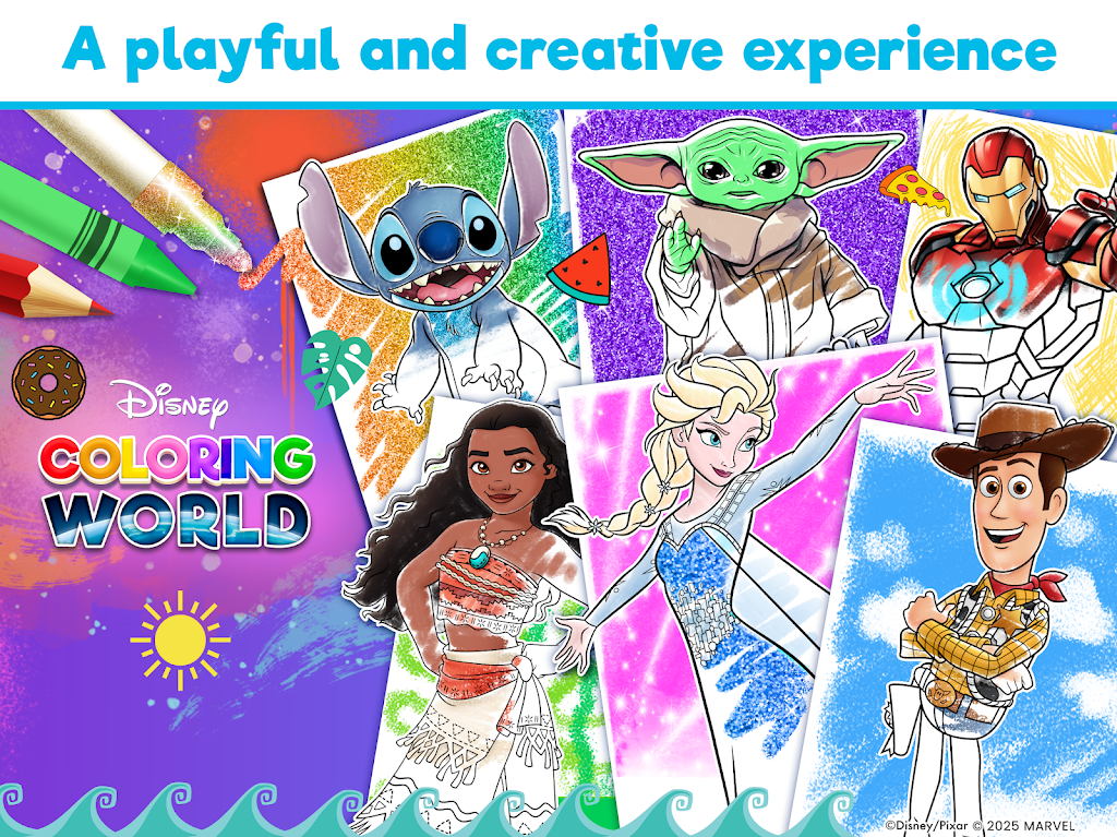 PC와 Mac에서 Disney Coloring World를 다운로드하고 즐기세요. MuMuPlayer(시뮬레이터)를 사용하세요.