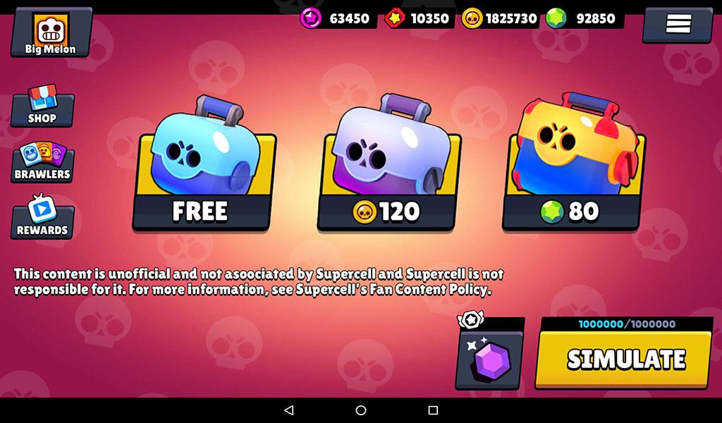 PCおよびMacでBox Simulator for Brawl Starsをダウンロードして快適にプレイ、MuMuPlayer（エミュレータ）を使用